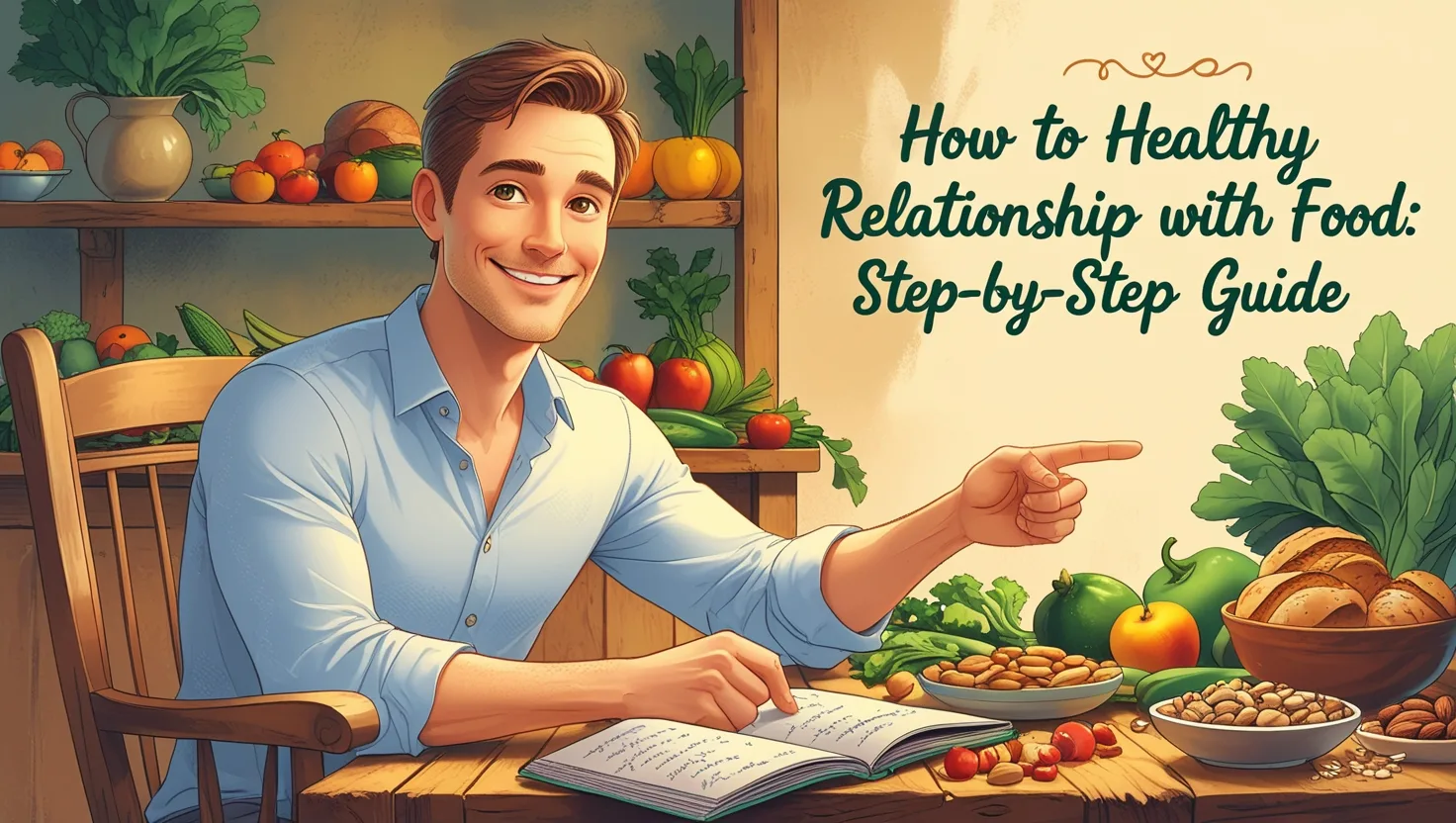 How to Develop a Healthy Relationship with Food: Step-by-Step Guide